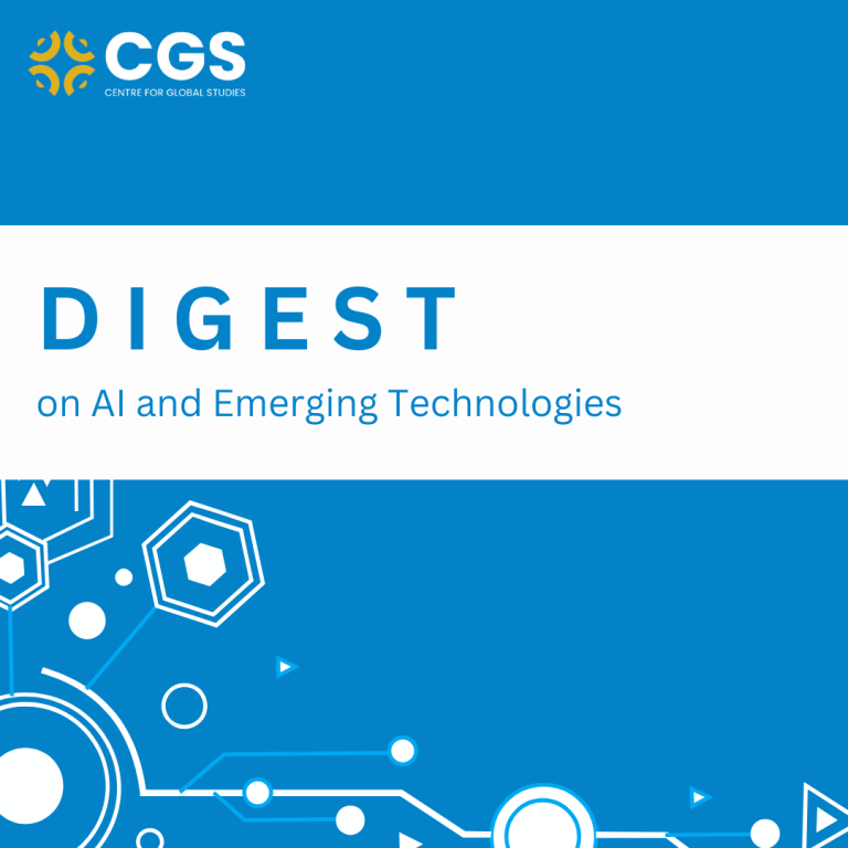 Launch of a Daily Digest on AI and Emerging Technologies by PAM-CGS ...